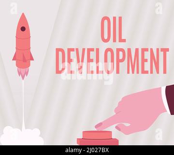 Text showing inspiration Oil Industry. Business approach Exploration ...