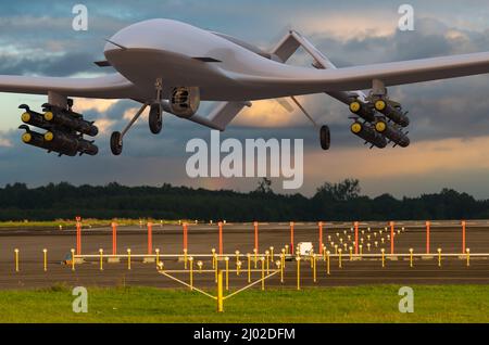 Bayraktar TB2 - Turkish unmanned combat aerial vehicle (UCAV), MALE ...