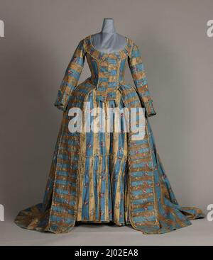 This 18th-century woman's robe a la Francaise, part of the LACMA ...