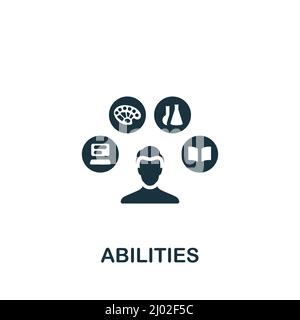 Purpose icon. Monochrome simple Human Productivity icon for templates ...