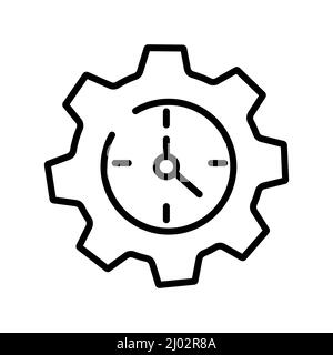 24 hour process symbol vector Stock Vector Image & Art - Alamy