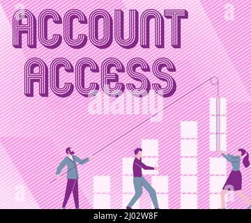 Handwriting text My Account. Concept meaning If something is said to be ...