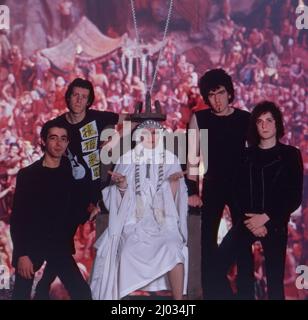 The Electric Chairs. Punk rock band. Photographed at the marquee club ...