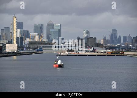 Fugro Orca Uncrewed Surface Vessel (USV) testing in the KGV Dock in ...
