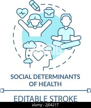Social determinants of health circle infographic template Stock Vector ...