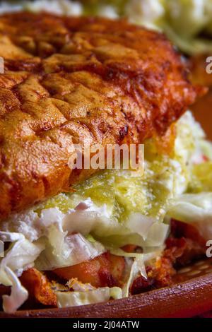Authentic mexican pambazos Stock Photo - Alamy