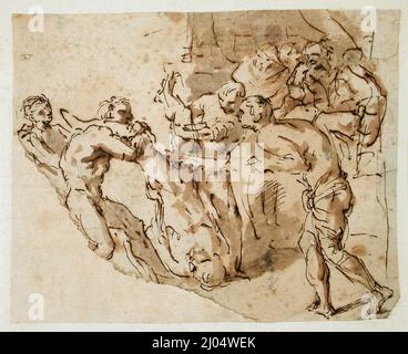 LANFRANCO, Giovanni (b. 1582, Parma, d. 1647, Roma) Venus Playing the ...