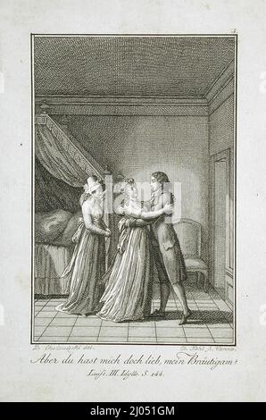 Illustration for 'Becker's Almanac for 1798'. Daniel Nikolaus ...