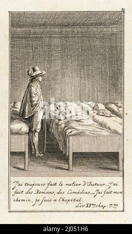 Illustration for Le Page's 'Gil Blas'. Daniel Nikolaus Chodowiecki ...