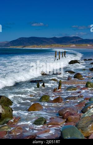 Ring of Kerry Rossbehy Beach Stock Photo - Alamy
