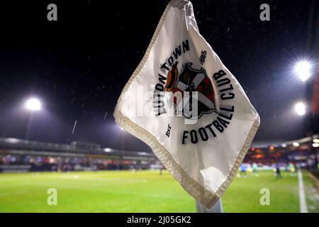 Luton Town corner flag Stock Photo - Alamy
