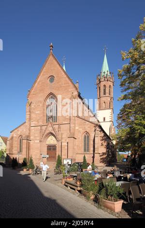 St. Gallus Church in Ladenburg Stock Photo - Alamy