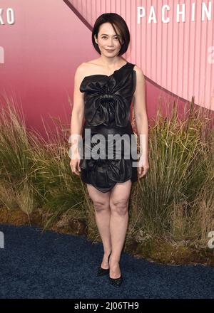 Yeo Yann Yann on the red carpet at Apple's "Pachinko" Global Premiere ...