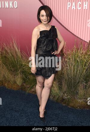 Yeo Yann Yann on the red carpet at Apple's "Pachinko" Global Premiere ...