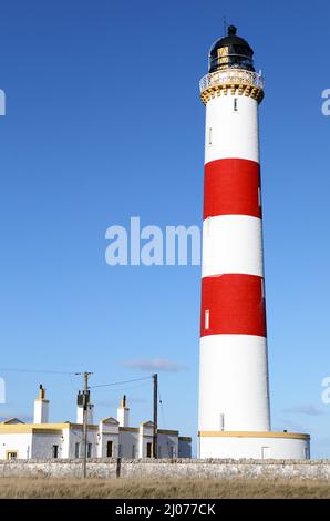 Tarbat Ness Lighthouse, Scotland Stock Photo - Alamy