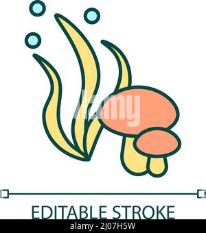 Algae RGB color icon Stock Vector Image & Art - Alamy