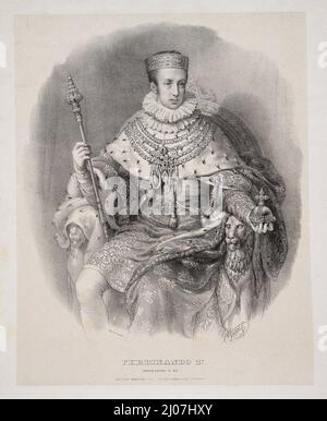 Coronation of Ferdinand I to King of Lombardo-Venetia on September 6 ...