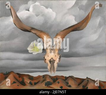 Georgia O'Keeffe, Ram's Head, White Hollyhock-Hills, New Mexico, Oil on ...