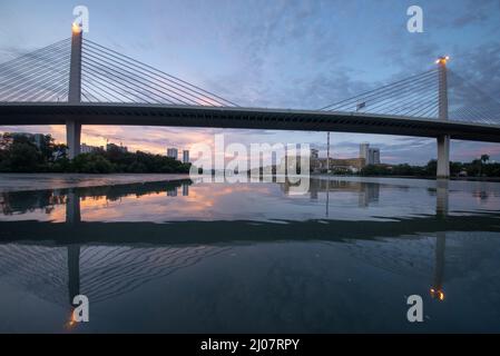 Prai River Bridge, Perai, Penang, Malaysia Stock Photo - Alamy