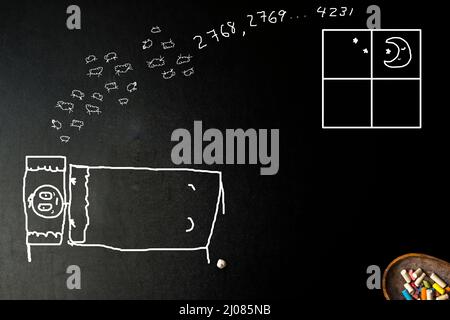 Cartoon stickman, stick figure man with repair set symbol. Screwdriver ...