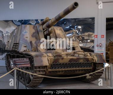 German howitzer 'Hummel' Stock Photo - Alamy