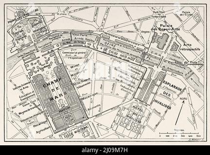 Historical map of old Europe. 1900 years Stock Photo - Alamy