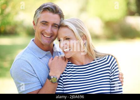 This romance is forever. Cropped portrait of an affectionate diverse ...