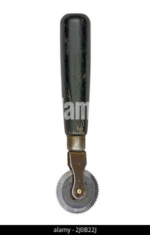 old vintage glass cutter. isolated on white background Stock Photo - Alamy