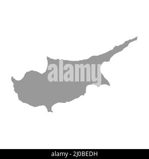 Nicosia, Nicosia, Cyprus high resolution vector map with editable paths ...