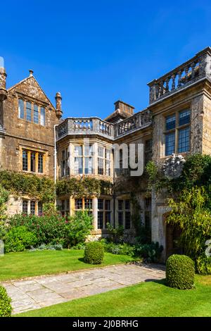 England, Dorset, Beaminster, Mapperton House and Gardens Stock Photo ...