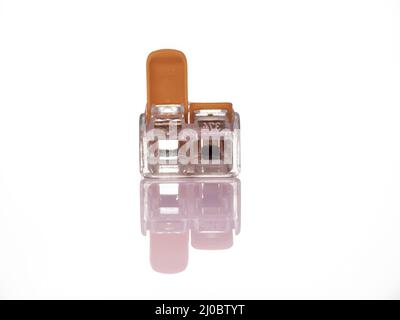 3 terminal, bundle, cable joint, clamp, clamp inside, clasp, cleat ...