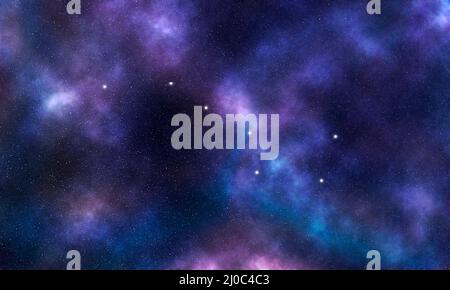 Ursa Major constellation, Cluster of stars, Great Bear constellation ...