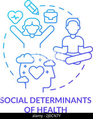 Social determinants of health circle infographic template Stock Vector ...