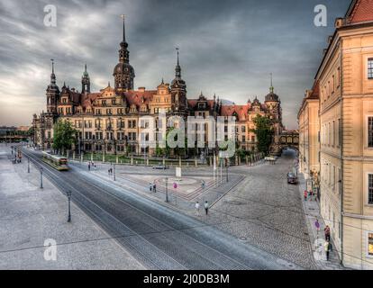 Dresden Castle - Residenzschloss Dresden Stock Photo - Alamy