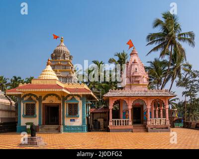 Temple of Hindu God Shiva at Kunkeshwar state Maharashtra India Stock ...