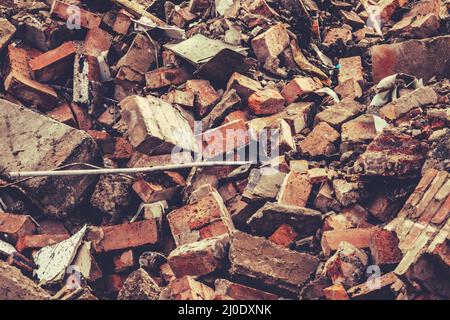 A pile of rubble Stock Photo - Alamy