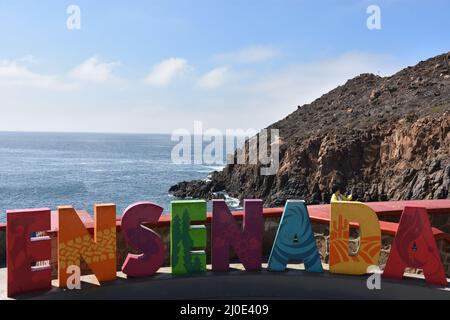 Cruise Ship Terminal, Ensenada City, Baja California, Mexico Stock ...