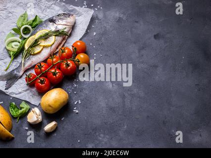 fresh fish from the Mediterranean Sea Stock Photo - Alamy