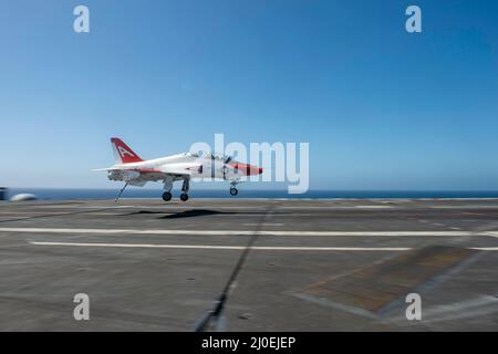 220317-N-DU622-1003 PACIFIC OCEAN (Mar. 17, 2022) A T-45C Goshawk from ...