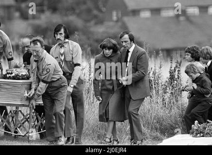 The funeral of Carl Bridgewater held at Holy Trinity Church, Wordsley ...