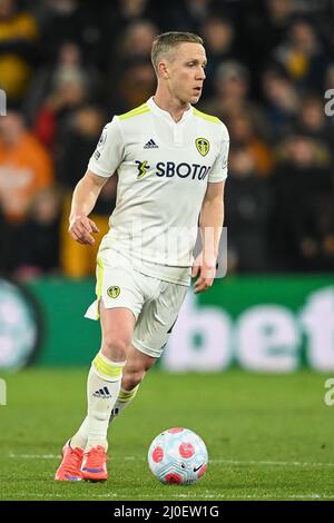 Adam Forshaw #4 of Leeds United during the Premier League match ...