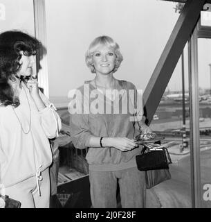 Lyn Paul, Singer, pictured at London Heathrow Airport, 30th September ...