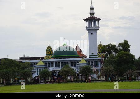 The beautiful Masjid Agung Blitar. The mosque was built in 1820 Stock ...