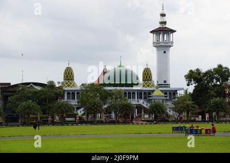 The beautiful Masjid Agung Blitar. The mosque was built in 1820 Stock ...