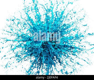 Artistic bright splash. Liquid artwork. Purple marble texture. Abstract ...