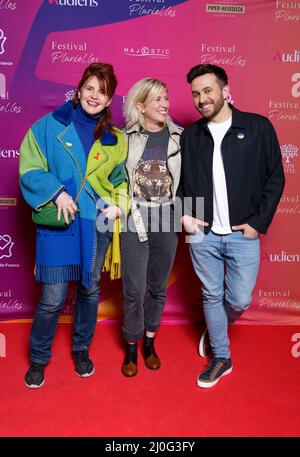 From left, Marie-Castille Mention-Schaar, Andrea Bescond and Quentin ...