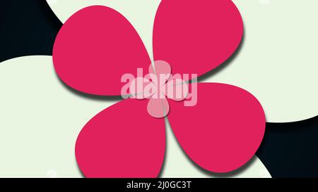 Computer generated web floral background. Big and small colorful ...