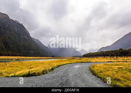 fog, curve, mountain, road, fogs, curves, mountains, roads, street ...