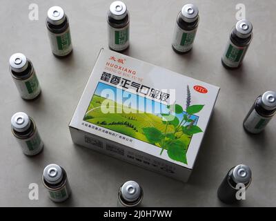 Traditional Chinese Medicine Oral Liquid Stock Photo - Alamy