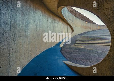 Modern architecture in Belgium. Brug van Vroenhoven Stock Photo - Alamy